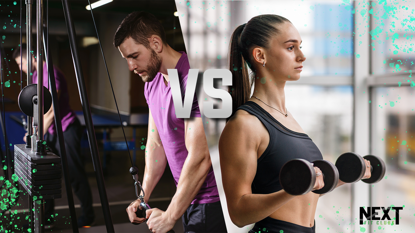 Free Weights or Machines: Which One is Right for You? - NexT Fit Clubs